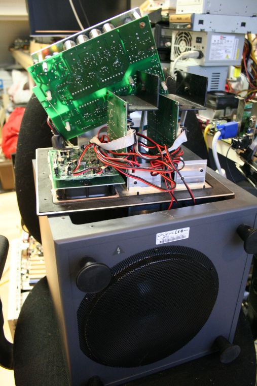 creative S750 subwoofer Project